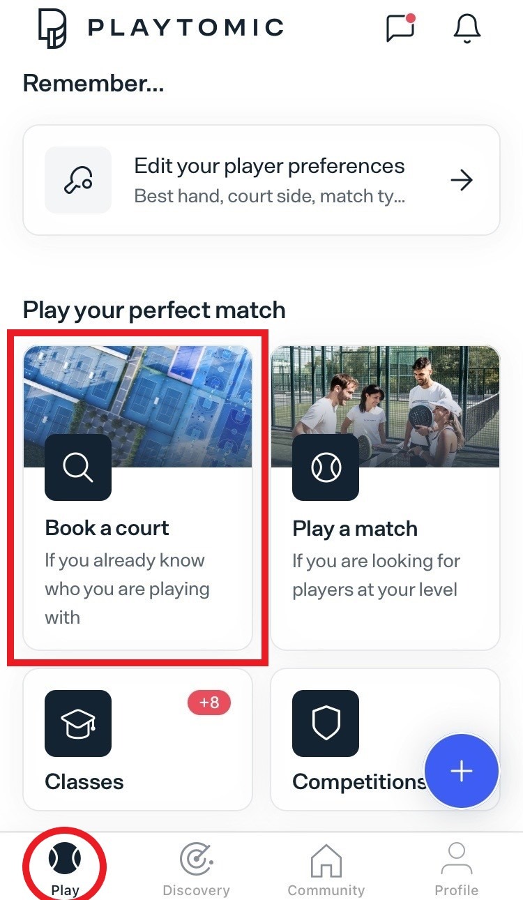 Hoe maak je een reservering in de Playtomic app – Playtomic Help